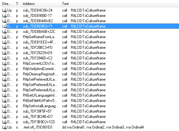 Reversing (Undocumented) Windows API Functions « RCE Endeavors