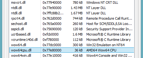 Syscall Hooking Under WoW64: Introduction (1/2) « RCE Endeavors